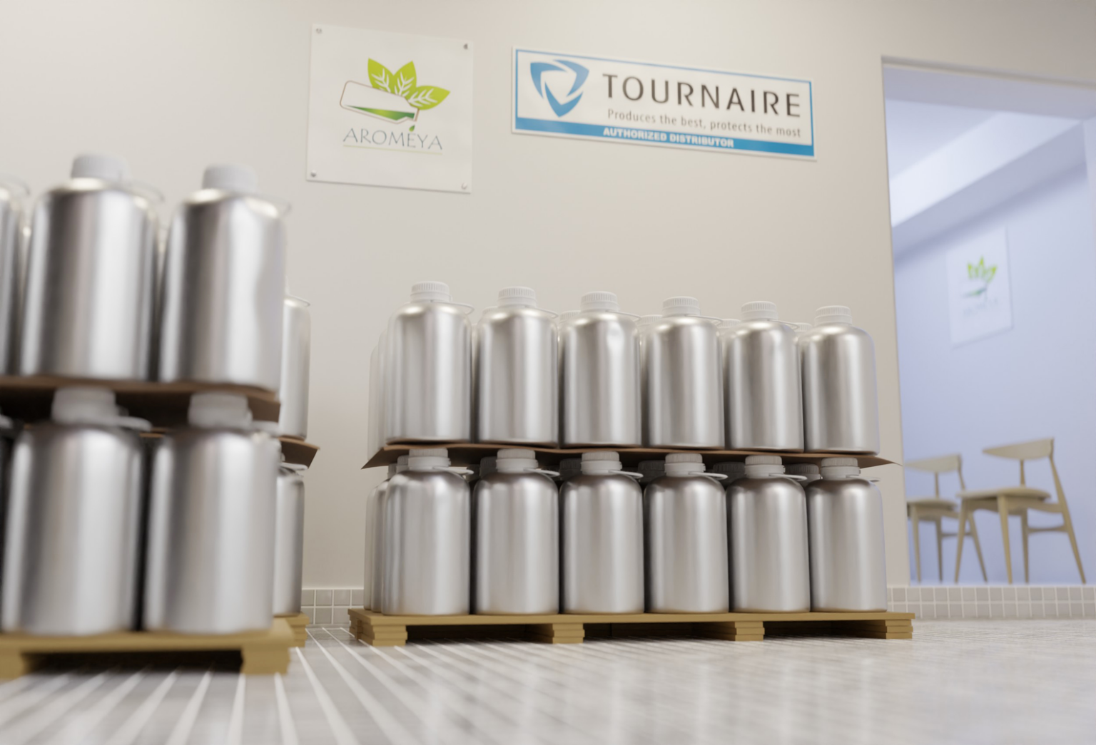 Distributeur officiel Tournaire - Aromeya